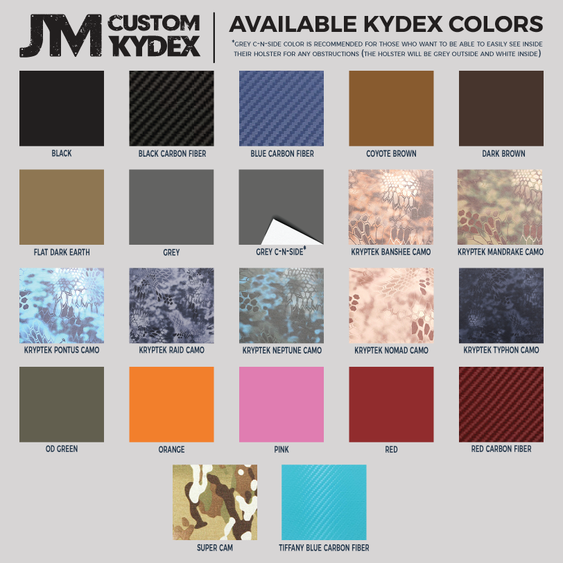 JM Custom Kydex: FAQs