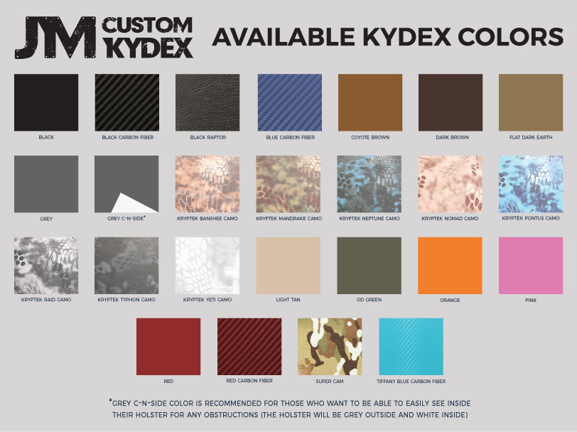 JM Custom Kydex: FAQs