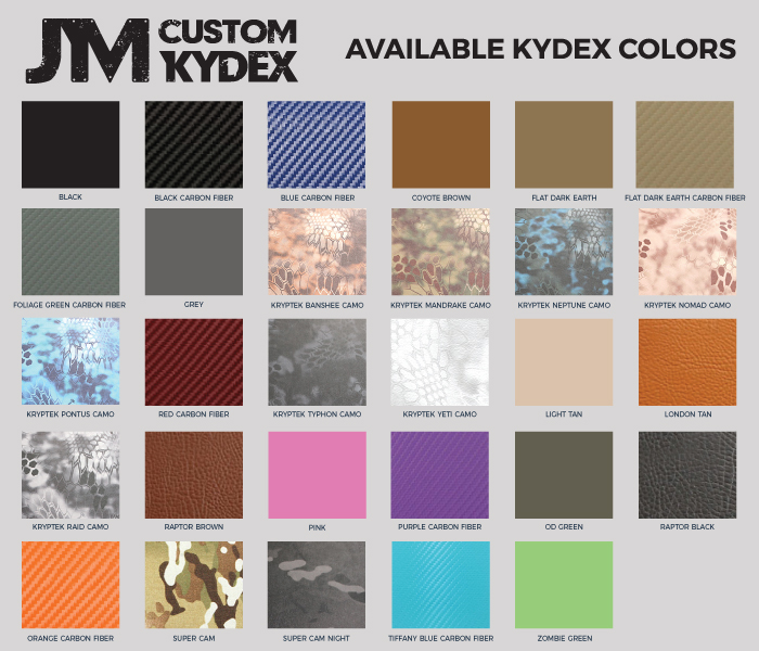 JM Custom Kydex: FAQs