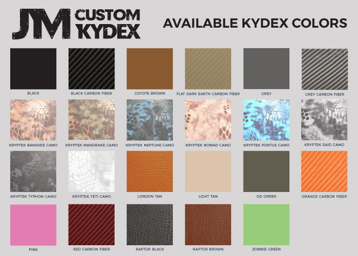 JM Custom Kydex: FAQs